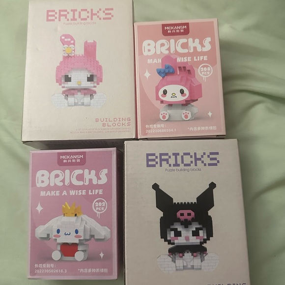 Toys | Sanrio Lego Blocks | Poshmark